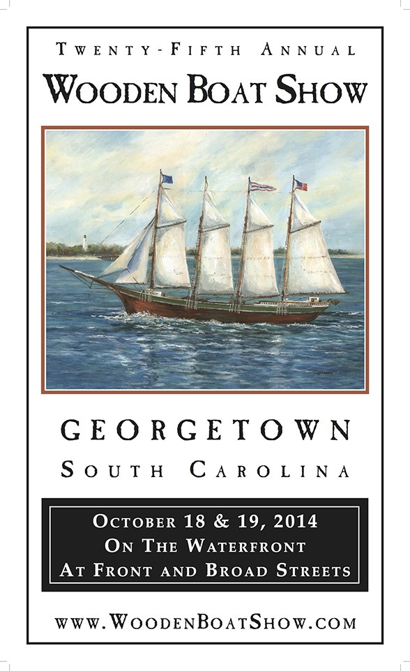 WBS Poster 2014 rust-small Georgetown Wooden Boat Show | Georgetown, SC
